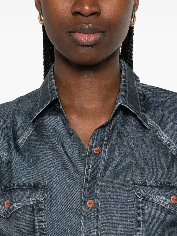 PIERRE-LOUIS MASCIA Printed Silk Shirt