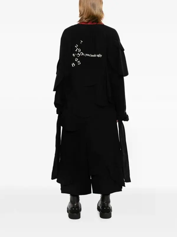 Yohji Yamamoto Layered Detail Coat