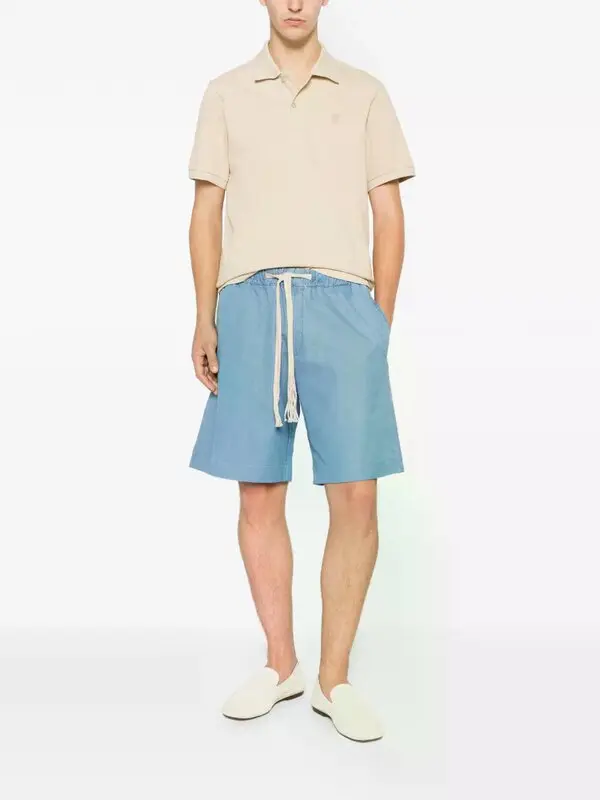 Sandro Monogram-patch Polo Shirt