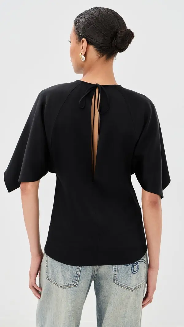 Stella McCartney Handkerchief Satin Top