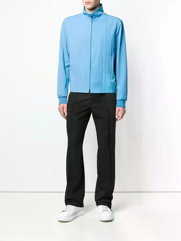 Valentino Garavani Logo Print Straight Leg Trousers