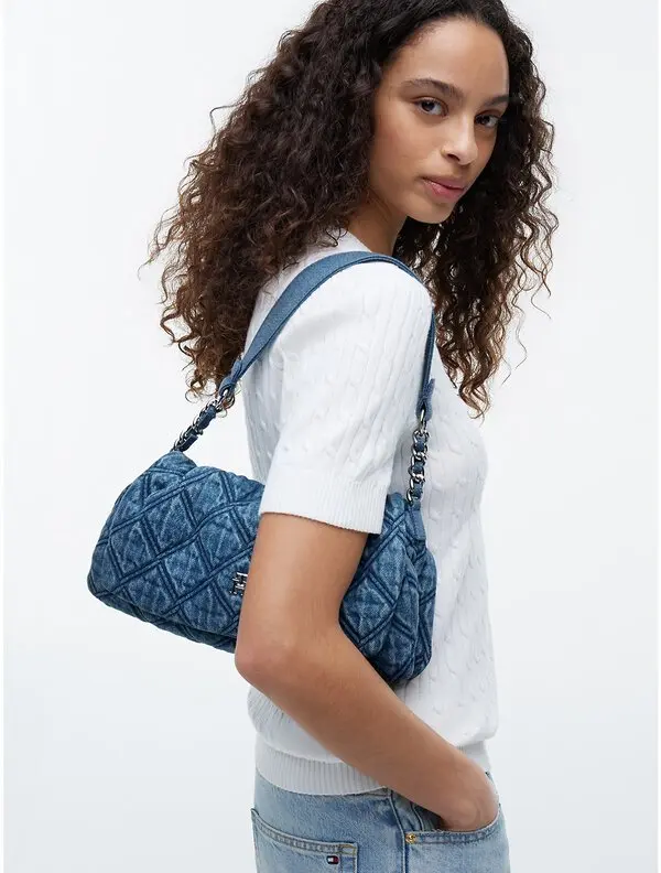 Tommy Hilfiger Quilted Shoulder Bag