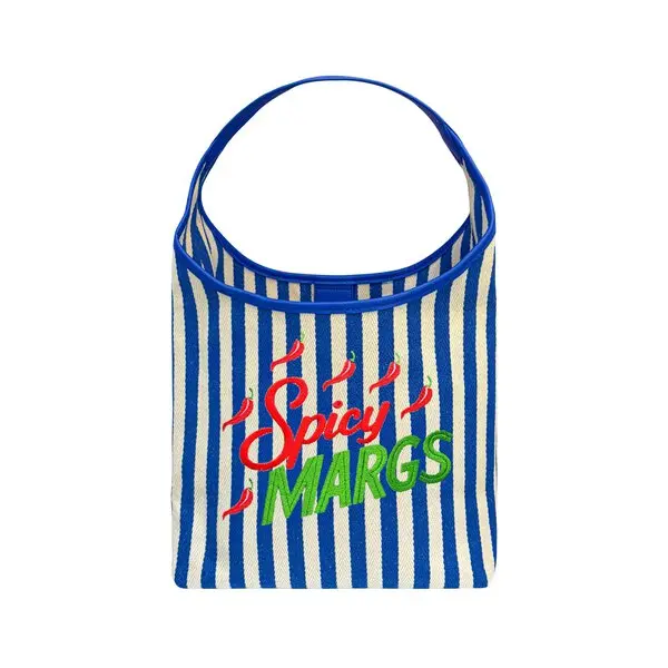 LILLY LOVES Spicy Margs Striped Bag - Blue