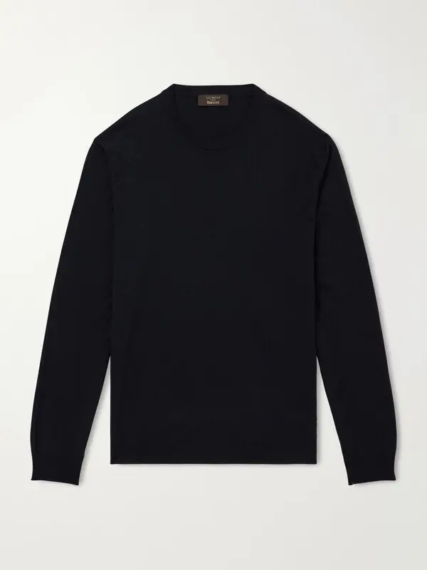 SLOWEAR Wool-blend Sweater - Blue