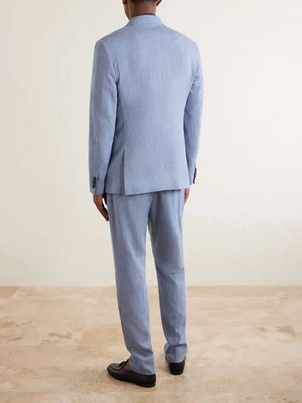 Mr P. Wool, Silk And Linen-blend Suit Jacket