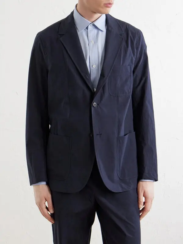 Sunspel Cotton Poplin Suit Jacket