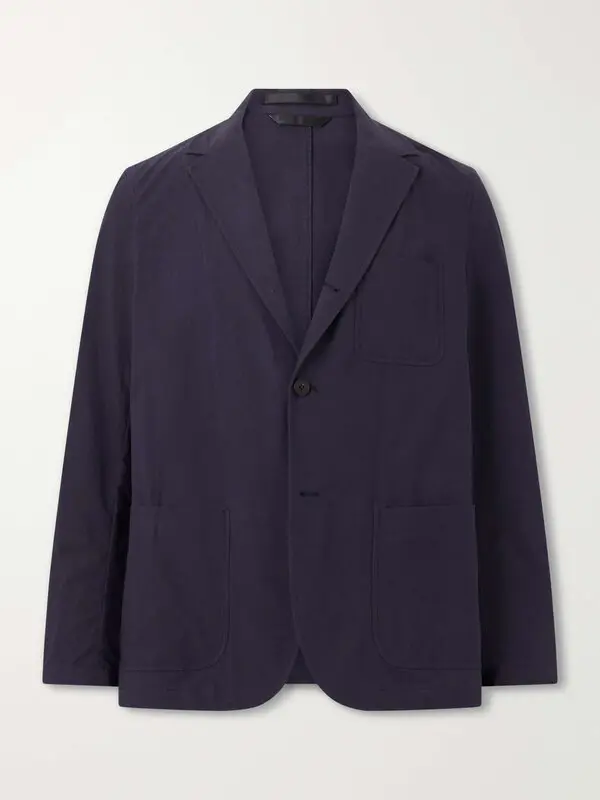 Sunspel Cotton-poplin Suit Jacket