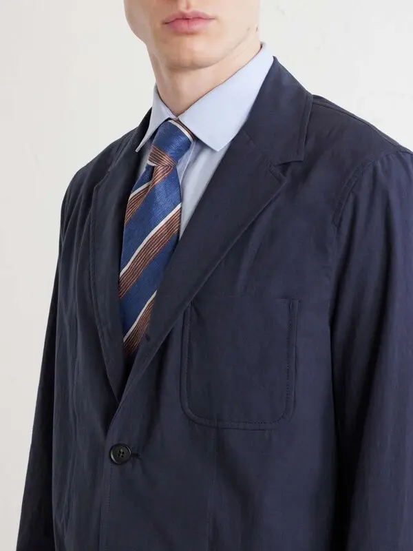 Sunspel Cotton-poplin Suit Jacket
