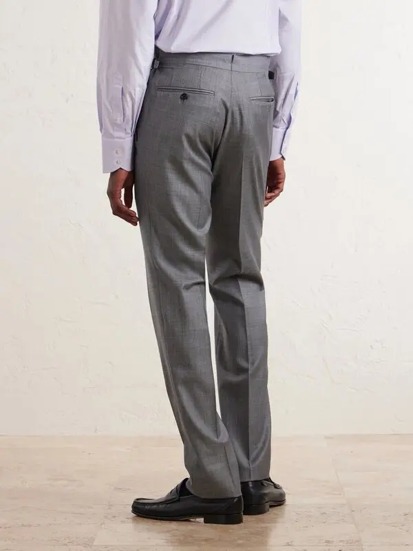 TOM FORD Shelton Straight-leg Wool-twill Suit Trousers