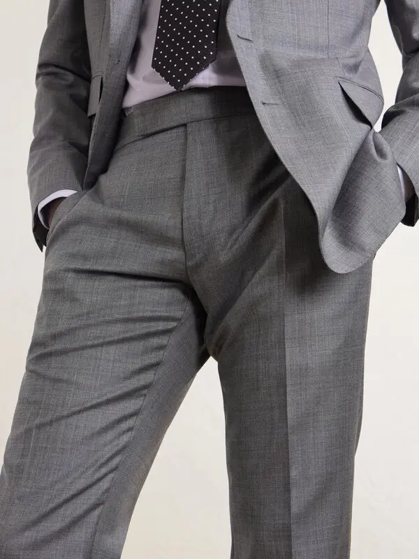TOM FORD Shelton Straight-leg Wool-twill Suit Trousers