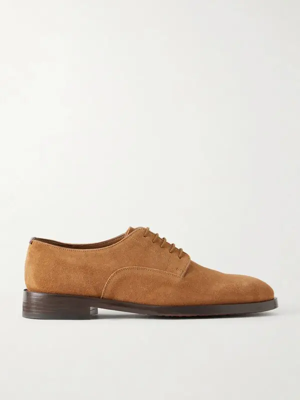 Paul Smith Jason Suede Derby Shoes - Brown