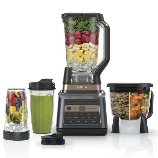 NINJA Professional Plus Premier Blender And Food Processor With Auto-iq - Graphite