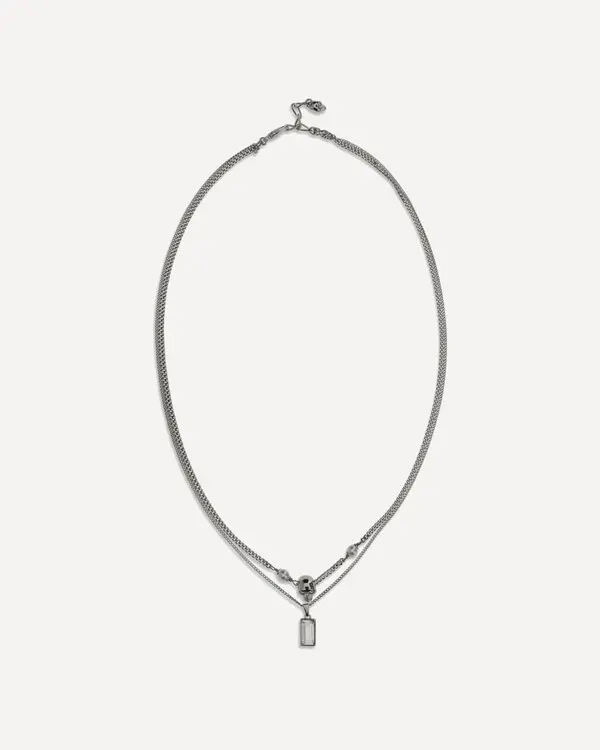 Alexander McQueen Skull Pendant Necklace