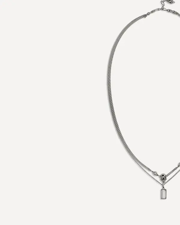 Alexander McQueen Skull Pendant Necklace