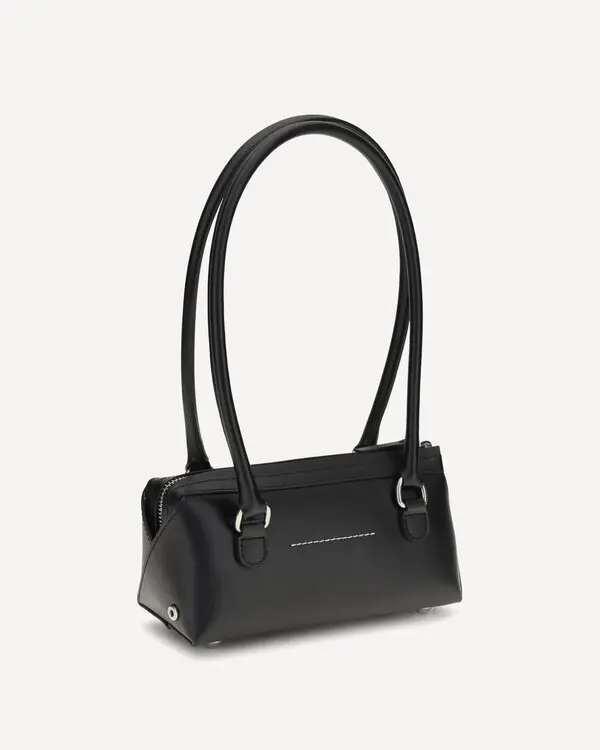 MAISON MARGIELA Bauletto J Mini Shoulder Bag In Leather