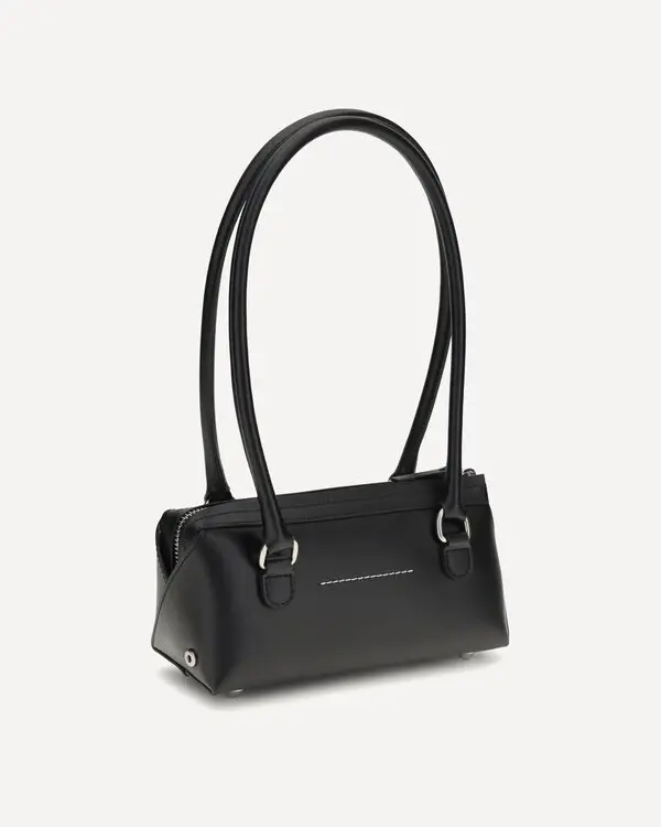 MAISON MARGIELA Bauletto J Mini Shoulder Bag In Leather