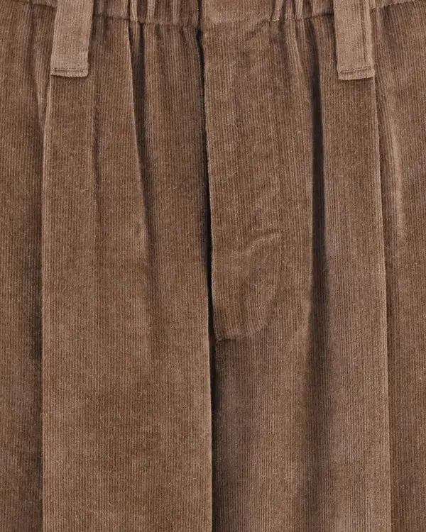 Brunello Cucinelli Elasticated Viscose And Cashmere Pants