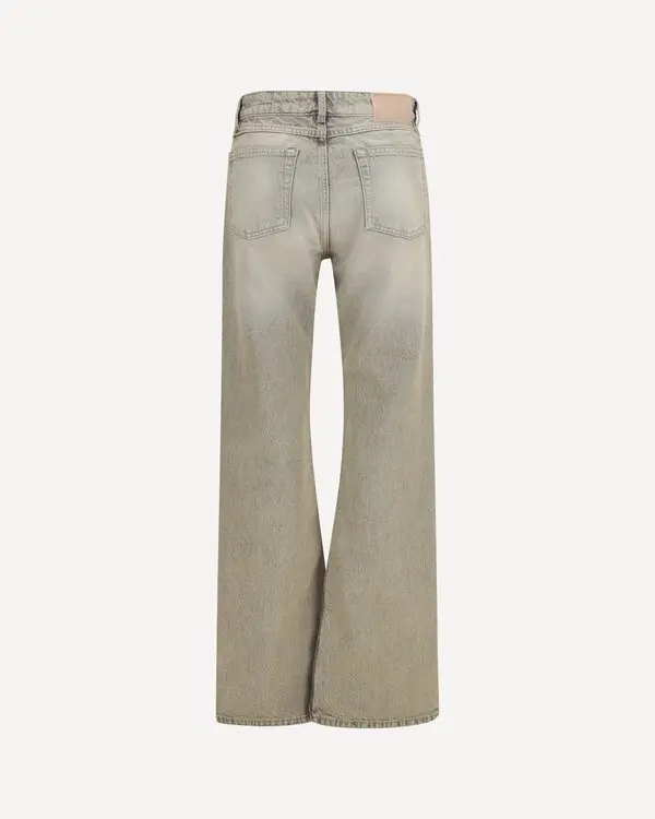 Our Legacy Straight-leg Denim Jeans - Grey
