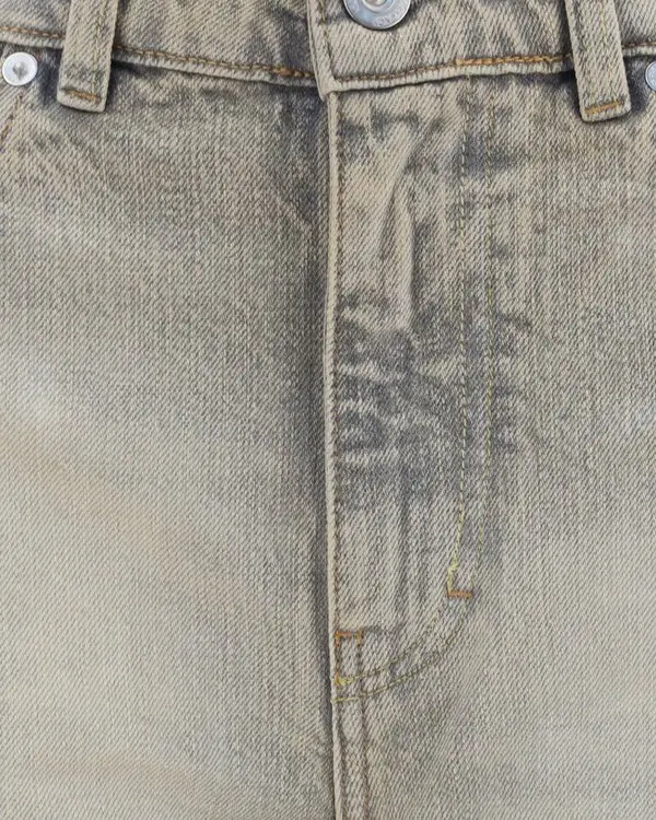 Our Legacy Straight-leg Denim Jeans - Grey