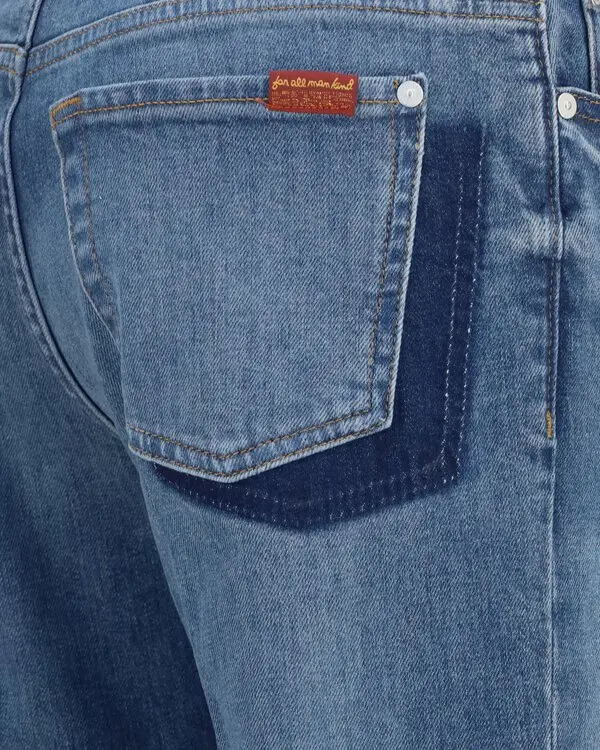 7FOR Calie Straight Jeans