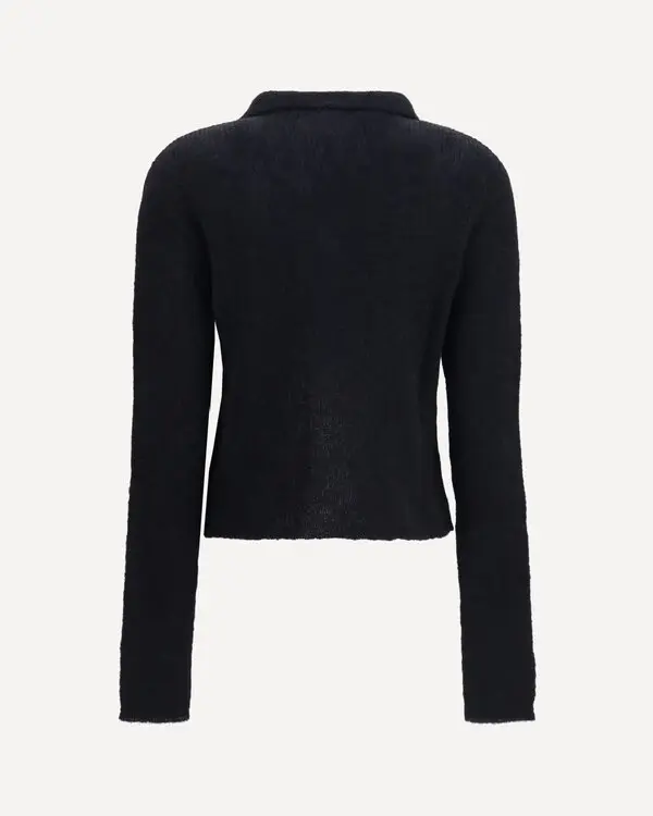 Our Legacy Mazzy Polo Sweater In Alpaca Blend