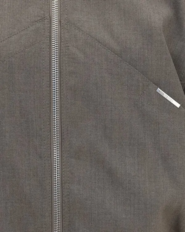 Attico Wool-blend Bomber