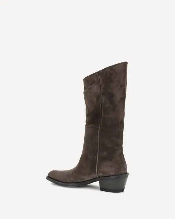 Khaite Clive Suede Boots