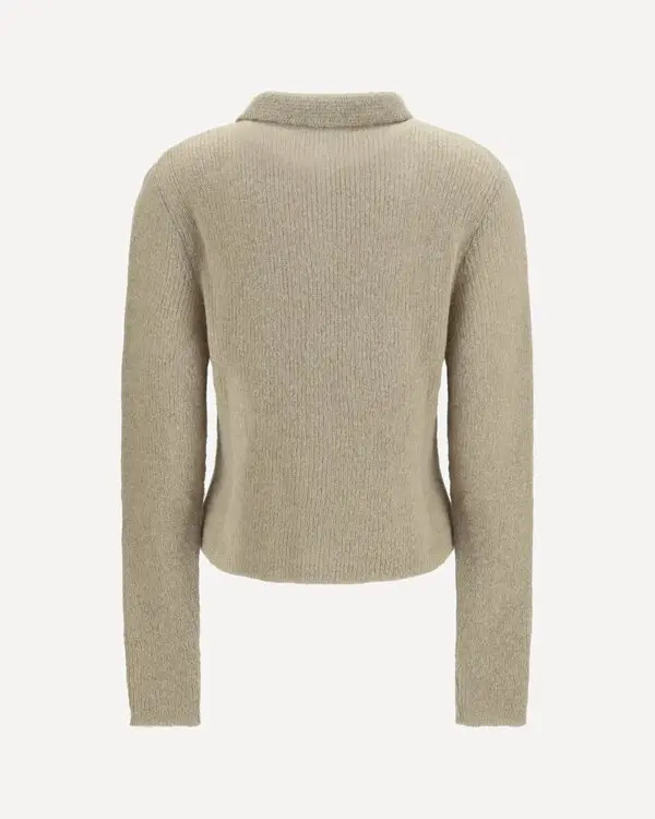 Our Legacy Polo Collar Buttoned Sweater - Beige
