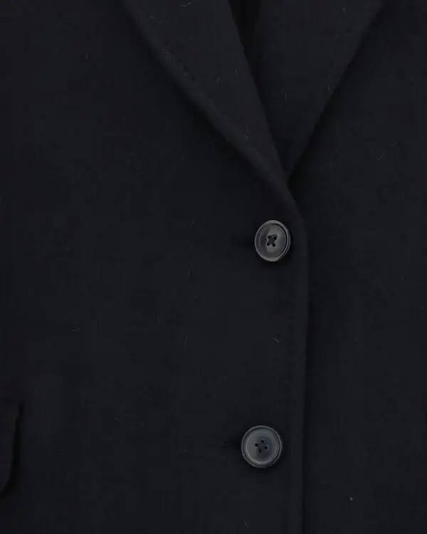 Our Legacy Manta Coat In Mohair And Wool Blend