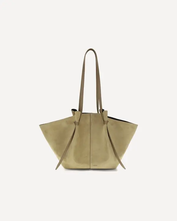 Yuzefi Suede Leather Shoulder Bag