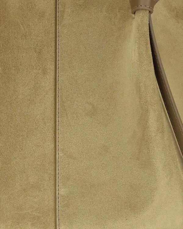Yuzefi Suede Leather Shoulder Bag