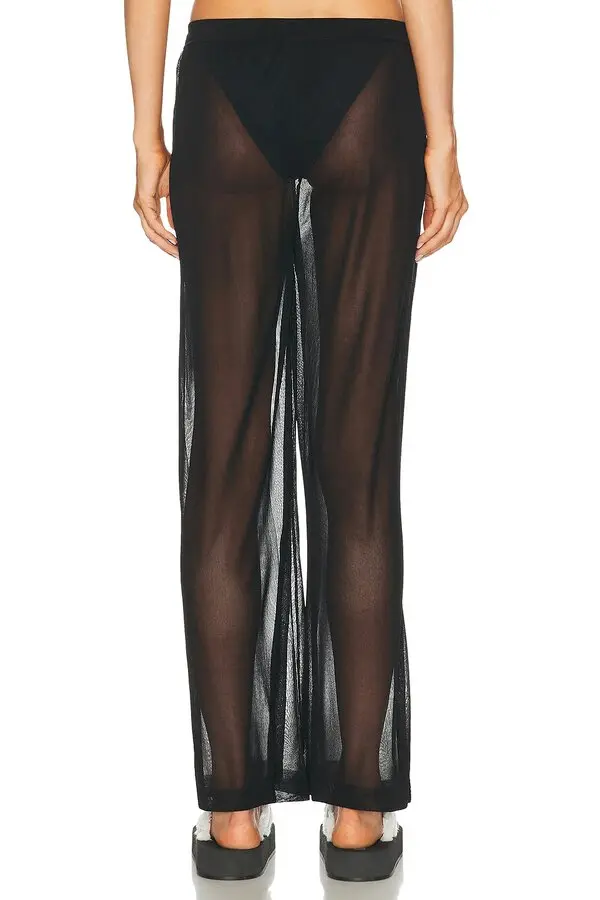 TROPIC OF C Sheer Palazzo Pant