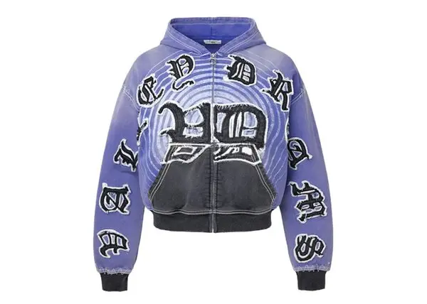 VALE FOREVER Hypnoytiq Zip Up Hoodie