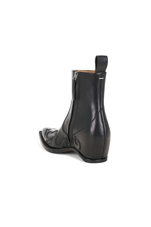 MAISON MARGIELA Heel-less Western Flame Boot