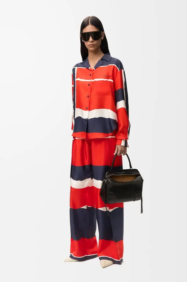 Loewe Pyjama Blouse In Silk