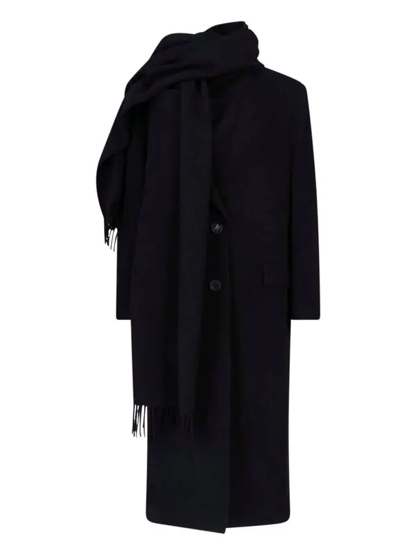 Attico Coat With Scarf