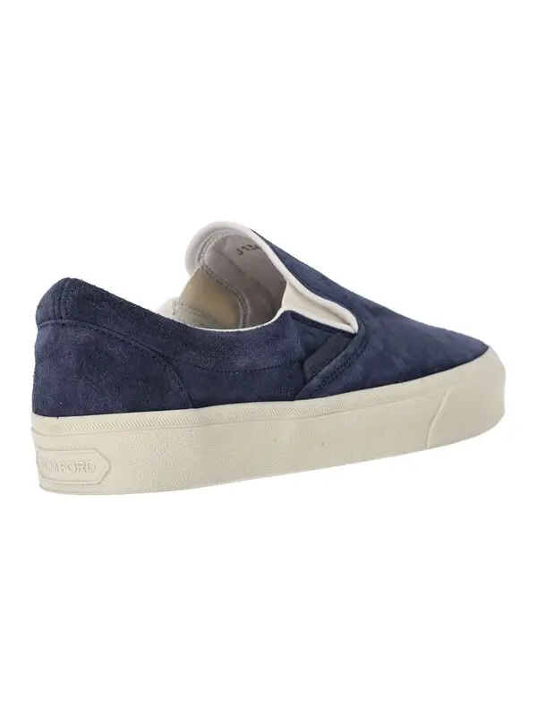 TOM FORD Jude Suede Slip-on Sneakers