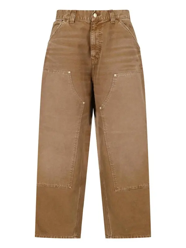 Carhartt Work In Progress Og Double Knee" Sweatpants - Brown