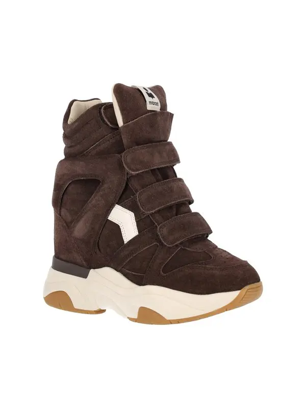 Isabel Marant Étoile Wedge Sneakers "balskee - Brown
