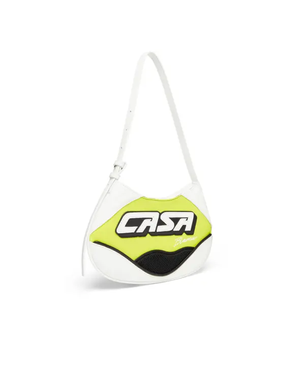 Casablanca Green Slim Biker Bag By