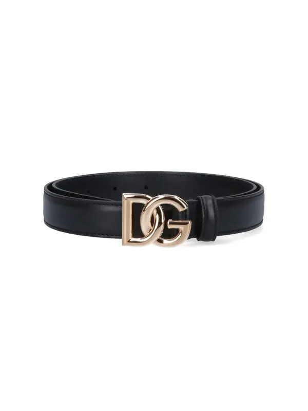 Dolce & Gabbana Belt "dg - Black