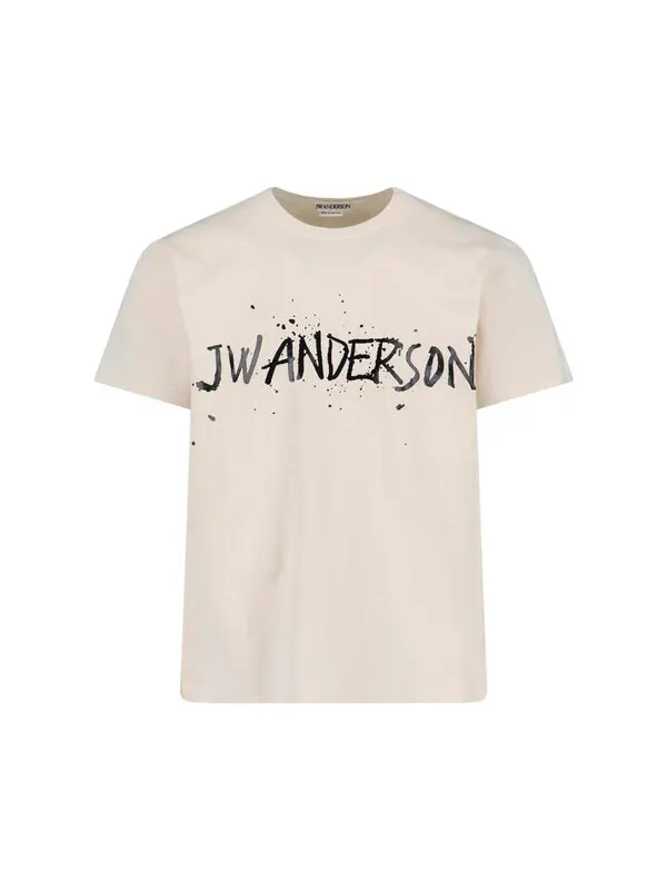 JW Anderson T-shirt Logo "circular