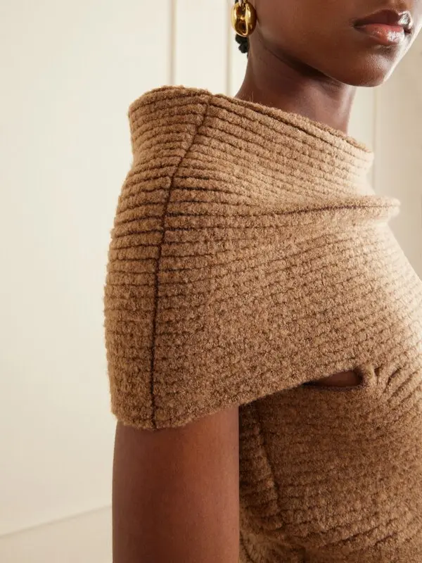 Magda Butrym Knitted Jersey Midi Dress