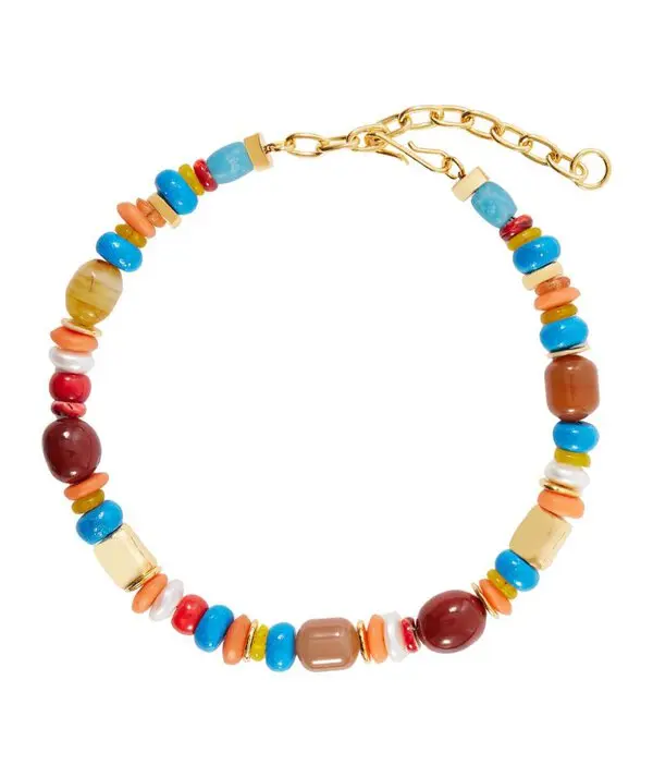 LIZZIE FORTUNATO Souvenir Beaded Necklace - Multi
