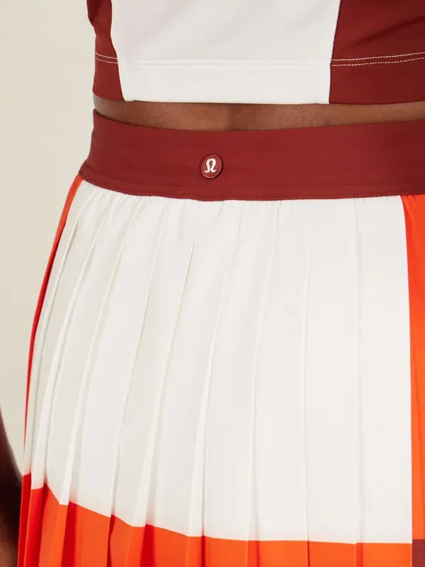 Lululemon Roland Garros Pleated Tennis Skirt