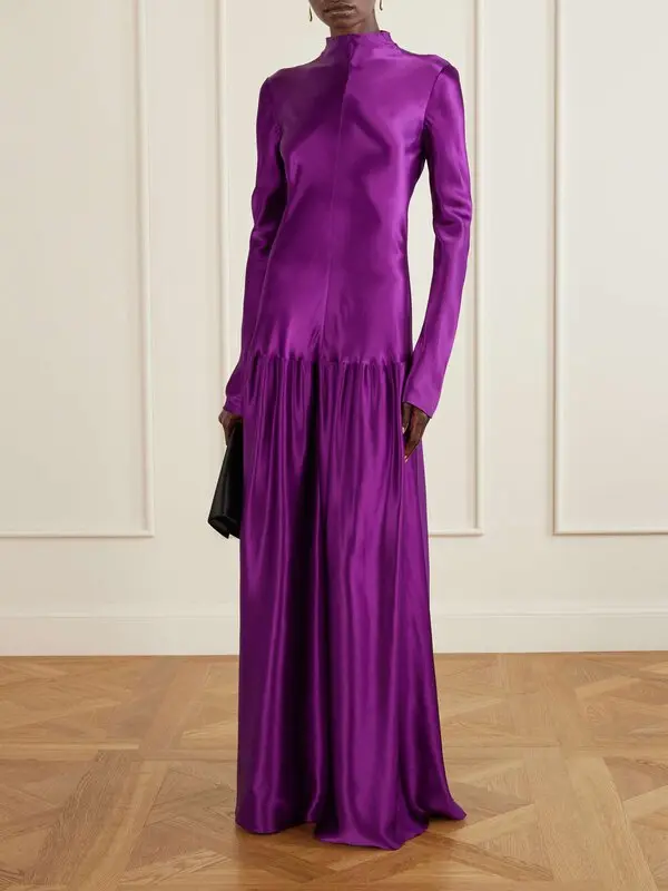 FFORME Mila Satin Maxi Dress