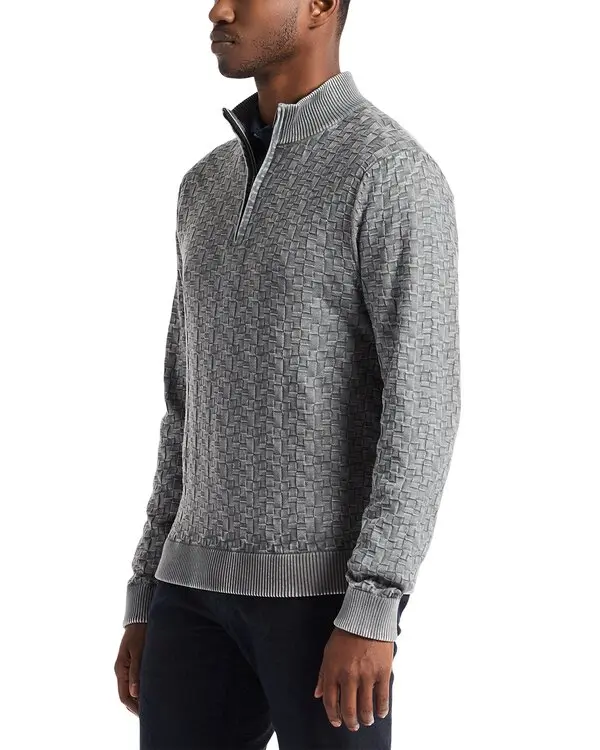 Robert Graham Aubin Quarter Zip Sweater