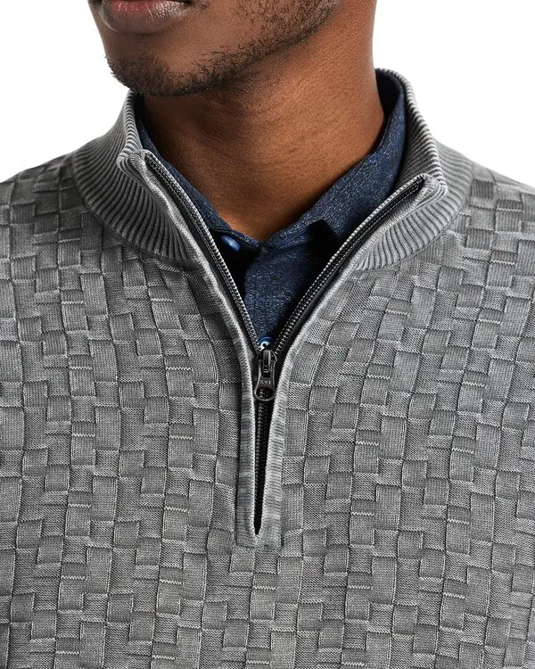 Robert Graham Aubin Quarter Zip Sweater