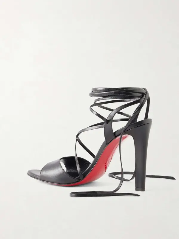 CHRISTIAN LOUBOUTIN Fanny Randa 100 Leather Sandals