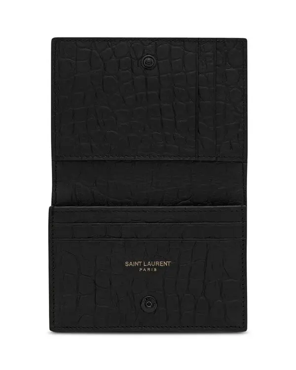 Saint Laurent Cassandre Card Case